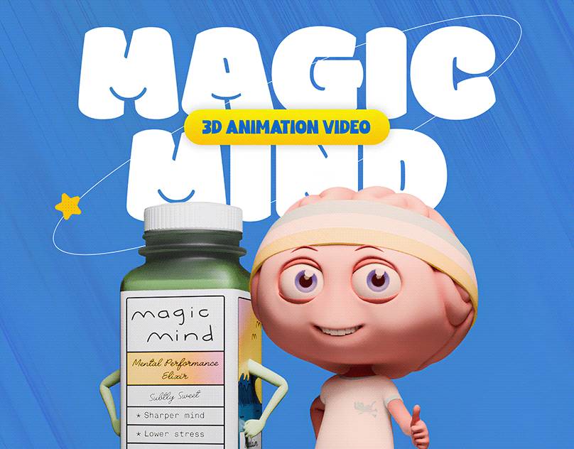 3D Animation Video Magic Mind